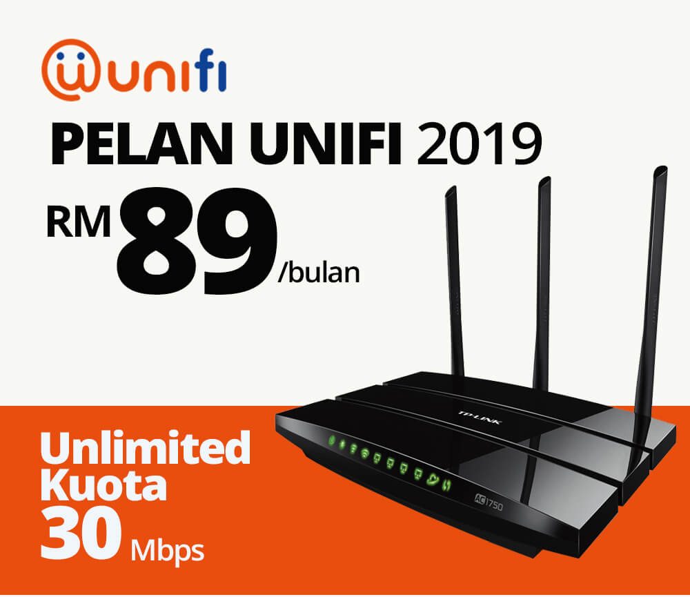 Pakej Unifi 30Mbps Kuantan Pahang